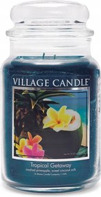 Velká svíčka Tropical Getaway Village Candle