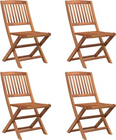 5dílný zahradní jídelní set masivní akáciové dřevo 3152900