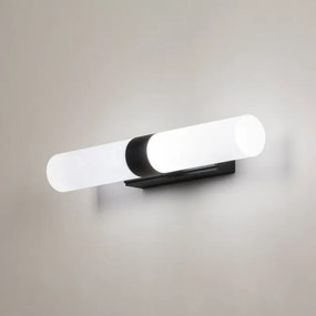 Nástěnné LED svítidlo nad zrcadlo do koupelny Valencia Black