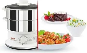 Tefal Convenient VC145130 / parní hrnec / 900W / objem 6 l / 2 nádoby
