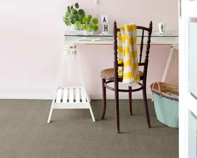 Koberce Breno Metrážový koberec MYKONOS PA WEAVE 45, šíře role 400 cm, Hnědá, Vícebarevné