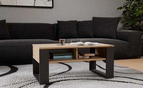 Konferenční stolek MODERN 2P dub artisan/antracit