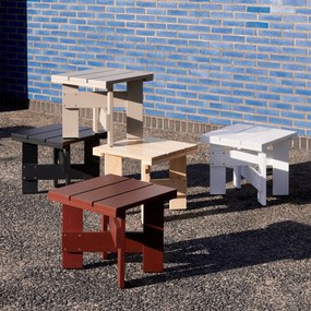 HAY Zahradní stolek Crate Low Table Small, London Fog