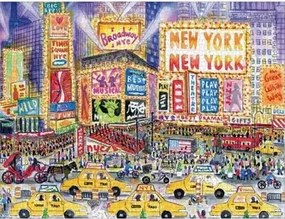 Galison Puzzle Světla na Broadwayi / 2000 dílků / od 8 let