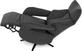 Polohovací křeslo šedé, elektrické TV-B3973 GREY2