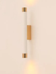 Designové nástěnné svítidlo Q II zlatá