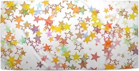 Sablio Ručník Hvězdičky - 50x100 cm