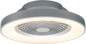Mantra 7125 Tibet, stropní svítidlo s ventilátorem a dálkovým ovladačem, LED 70W 2700K-5000K, ventilátor 35W, stříbrná
