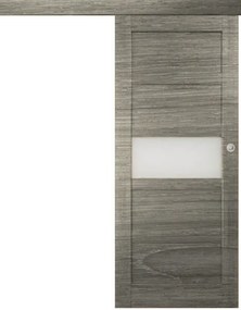 posuvné interiérové dveře na stěnu vasco doors BRAGA model A Průchozí rozměr: 70 x 197 cm, Orientace dveří: Levé dveře, Dekor: Buk jasmínový