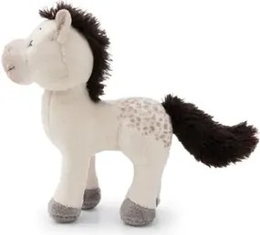 NICI plyš Pony Mony bílý 17 cm / GREEN kolekce / od 12 měsíců