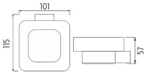 Nimco Mýdlenka KIBO černá -
