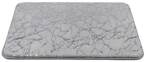Koberce Breno Koupelnová předložka RABBIT SHINE Grey, Stříbrná, Vícebarevné, 60 x 100 cm