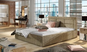 Rosano postel 140x200 + dřevěný rošt Materiál / Dekor: Berlin 03