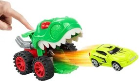 TEDDIES Vystřelovací auto Dinosaurus 18 cm / Na volný chod / Plast / 2