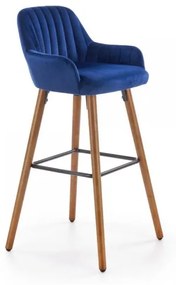 Barová židle Alessia / modrá