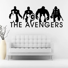 The Avengers - vinylová samolepka na zeď 100x39cm