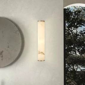 Searchlight 61185-1GO Stmívatelné nástěnné LED svítidlo MARBLE IP44, ZLATÉ