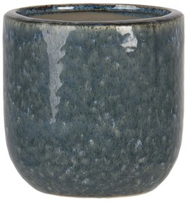 Tmavý žíhaný obal na květiny Zita L - Ø 13*13 cm