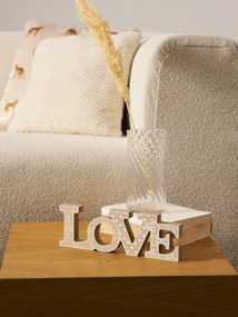Sinsay - Stojací dekorace ve tvaru nápisu LOVE - béžová