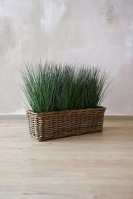 Přírodní truhlík FLORET, ratan, délka 60 cm, natur