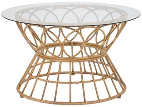 Designový konferenční stolek Gennipha 75 cm hnědý