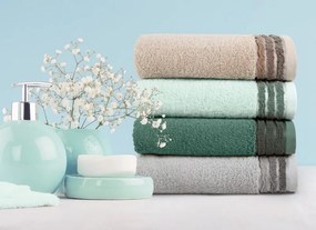 Bellatex Froté ručník a osuška kolekce Léga Zelená 50x100 cm