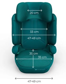 Kinderkraft Autosedačka Xpand 2 Pro (100 do 150 cm) Green