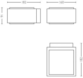 Nástěnné svítidlo Philips Hedgehog 17337/93/PN E27 42W IP44