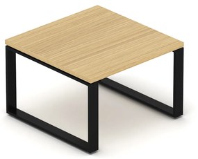 Konferenční stolek EPIC, 80/120cm, ocelová podnož O, výška 54cm