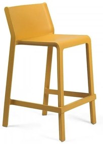 NARDI GARDEN - Barová židle TRILL MINI hořčicově žlutá