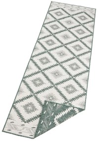 Hanse Home, Kusový koberec Twin Supreme 103431 Malibu green creme – na ven i na doma, 120x170, zelená, chodba / předsíň