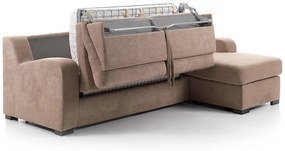 Pregio Italia sofa&relax Polohovací pohovka SHERATON Provedení: 3 místná + lehátko, Vzorník látek: tekno fibra 33 dark grey