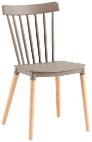 Kondela Jídelní židle, šedá/buk, ZOSIMA