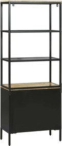 Vysoký bufet Hnědá 70 x 35 x 180 cm Masivní mangové dřevo 3310126
