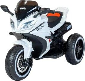 Dětská elektrická motorka Baby Mix Rare bílá