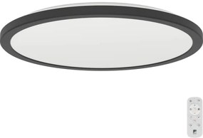 Eglo 901454-LED St. koupel. svítidlo ROVITO-R 18,5W/230V pr.38,9cm IP44 černá+DO