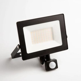 ECOLIGHT LED reflektor 50W s pohybovým senzorem - studená bílá