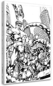 Gario Obraz na plátně Velkoruký komiks - Saqman Rozměry: 40 x 60 cm