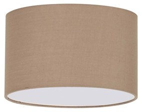Ideal Lux Stolní lampa SET UP, BIG, ⌀30cm Barva stínidla: šedá, Barva podstavce: nikl