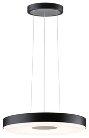 P 79517 LED závěsné svítidlo 3-krokové-stmívatelné Puric Pane 2700K 1./ 1.22W černá/šedá stmívatelné - PAULMANN