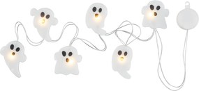 LED světelný řetěz na okno Halloween (duchové)