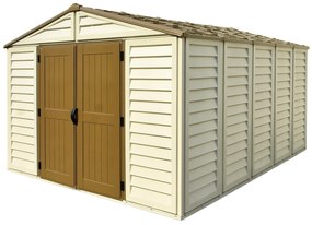 DURAMAX Zahradní domek Duramax WoodBridge Plus 13m2 + podlahová konstrukce (model 40234 -10x13´)
