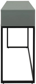 Konzolový stolek pili 118 x 36 cm šedozelený MUZZA