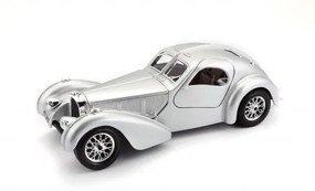 Bburago Bugatti Atlantic Stříbrná 1:24