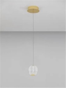 Závěsné LED svítidlo NOVA LUCE BRILLANTE 6W 3200K 9511010