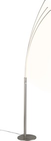 Livarno® Oblouková LED lampa (palmová lampa, matný nikl)