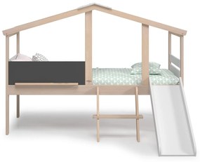 Dětská postel bogan 90 x 190 cm bílá MUZZA