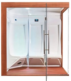 M-SPA - Parní sauna pro 3 osoby 118 x 195 x 210 cm ľavá
