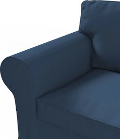 Potah na křeslo IKEA Ektorp barva tmavě modrá