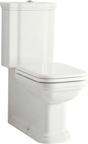 Sapho Kerasan Waldorf - WC kombi, vario odpad, bílá/chrom WCSET04-WALDORF